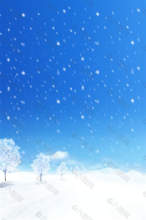 漫天飞雪冬季背景背景素材免费下载图片编号8937897 六图网