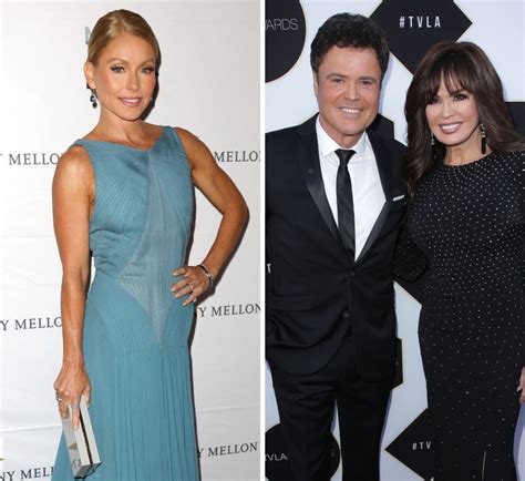 Kelly Ripa Receives Classic Donny Osmond And Marie Osmond Dolls