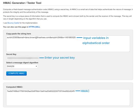 Verifying An Hmac