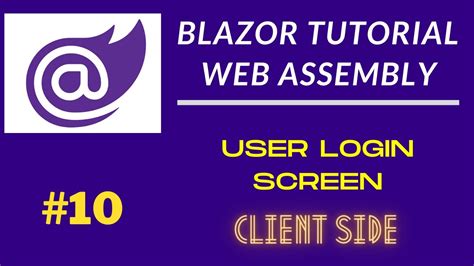 Blazor User Login Webassembly Entityframework Login