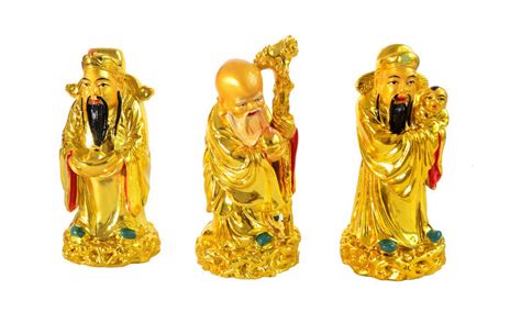 Fu Lu Shou Fuk Luk Sau At ₹ 1100 Set वास्तु सामान In New Delhi Id 17935310873