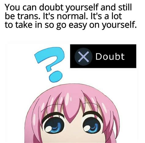 Doubting Yourself Memes
