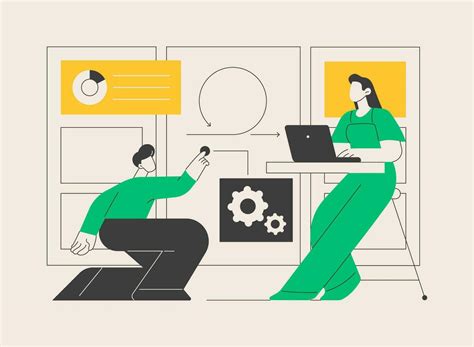 Agile Project Management Abstract Concept Vector Illustration 35795065