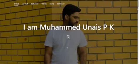 muhammed unais p k on linkedin webdevelopment coding personalwebsite github