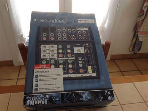 Notepad 102 Soundcraft Notepad 102 Audiofanzine