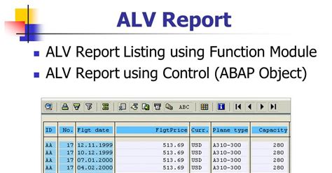 Simple Reporting Using Alv Abap List Viewer With Dinamic Structure