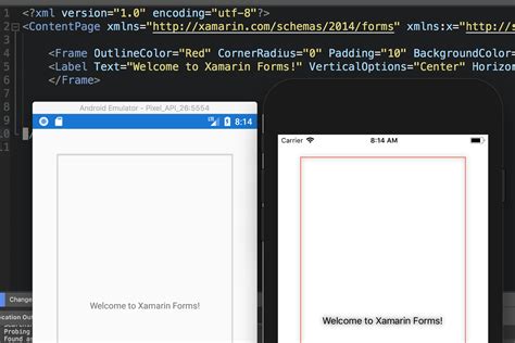 Android Frame Outline Color Not Rendering Issue Xamarin
