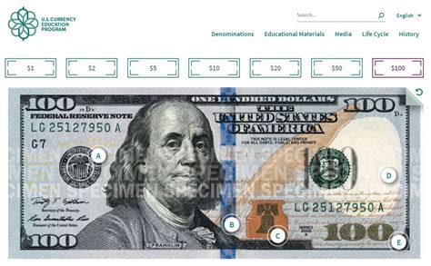 Us Currency Education Program Sean Cassidy