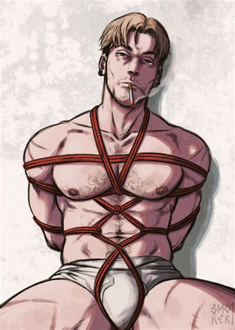 Rule 34 Bondage Briefs Briefs Only Bulge Chainsaw Man Chest Hair