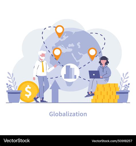 Sustainability And Operational Processes Concept Vector Image