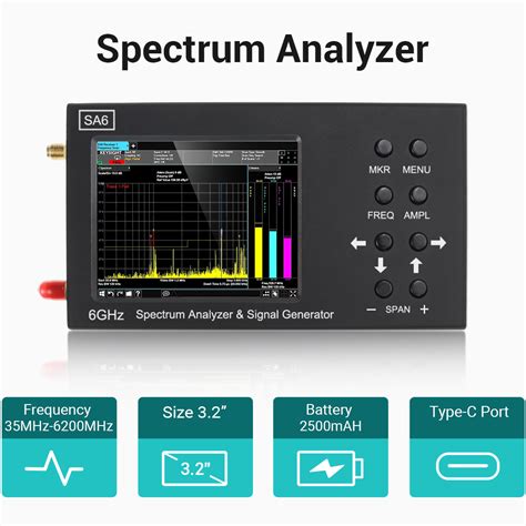 Upgraded G Portable Spectrum Analyzer WiFi CDMA Laboratory M Wireless Signal Meter