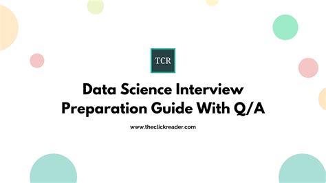 Data Science Interview Preparation Guide With Qa