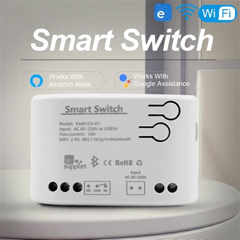 와이파이 릴레이 모듈 Usb 5v 7 32v 85 250v 스마트 스위치 Ewelink 앱 원격 제어 인칭 타이머 Alexa
