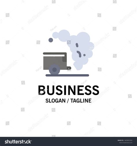 Dump Environment Garbage Pollution Business Logo Stock Vector Royalty