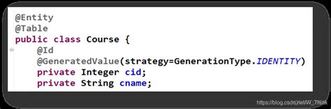Java实体类注解column Jpa实体类注解huatechinfo的技术博客51cto博客