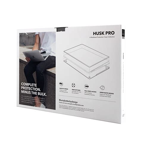 Uniq Husk Pro Claro Macbook Pro 13 Dove Matte Clear Price In Pak