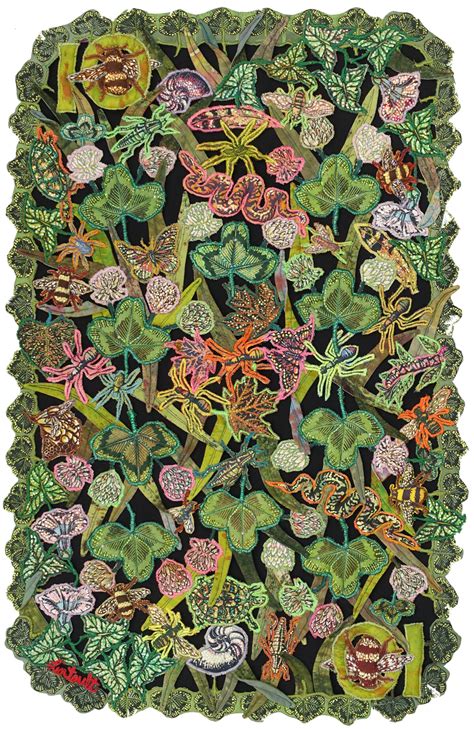 Ten Of Clubs By M Joan Lintault Visions Museum Of Textile Art