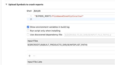 Ios11 The New Crashlytics Method Stack Overflow