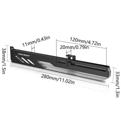 COOLMOON GT GPU Bracket Graphics Card Support Fra Vicedeal