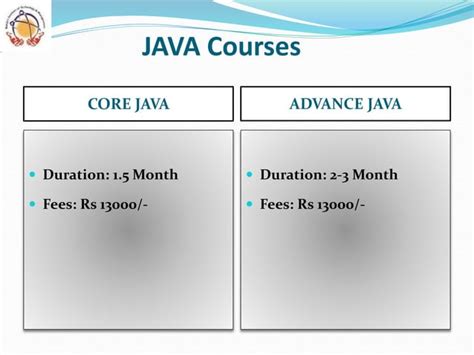 Core Java And Advance Java Ppt