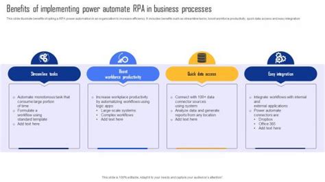 Rpa Power Automate PowerPoint Presentation And Slides PPT Slide SlideTeam