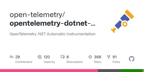 Open Telemetry Opentelemetry Dotnet Instrumentation · Discussions · Github