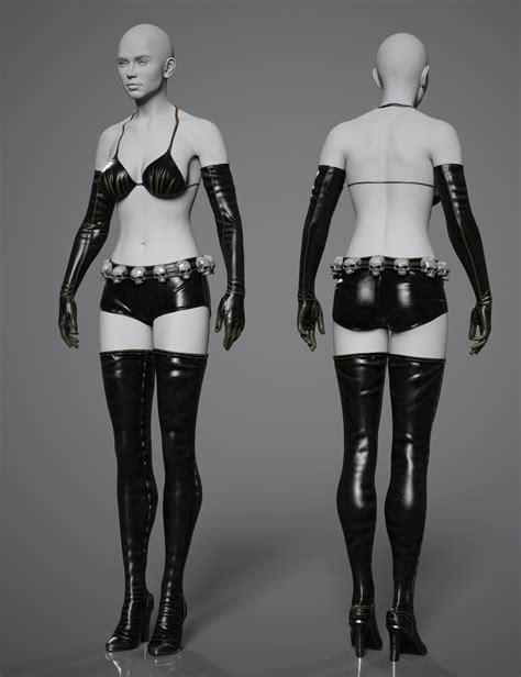 Dforce Femme Fatale Outfit For Genesis 9 Daz 3d