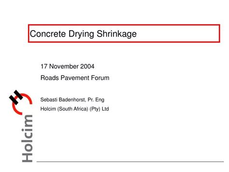 Ppt Concrete Drying Shrinkage Powerpoint Presentation Free Download