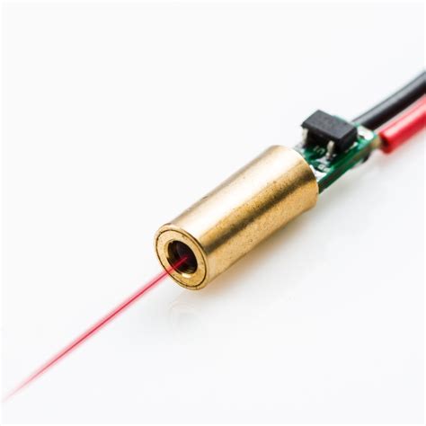 XinLand Red Dot Diode Laser Module 1mw 650nm Red Laser Cutting Module LaserSE