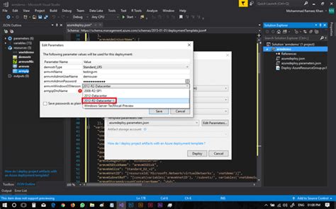 Deploying Vm Using Arm Template