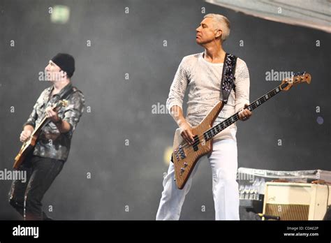 U2 Live At Luzhniki Stadium Of Moscowpictured L R U2 Guitarists The