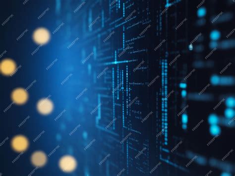 Premium Photo Digital Abstract Technology Background Binary Code Background 3d Rendering