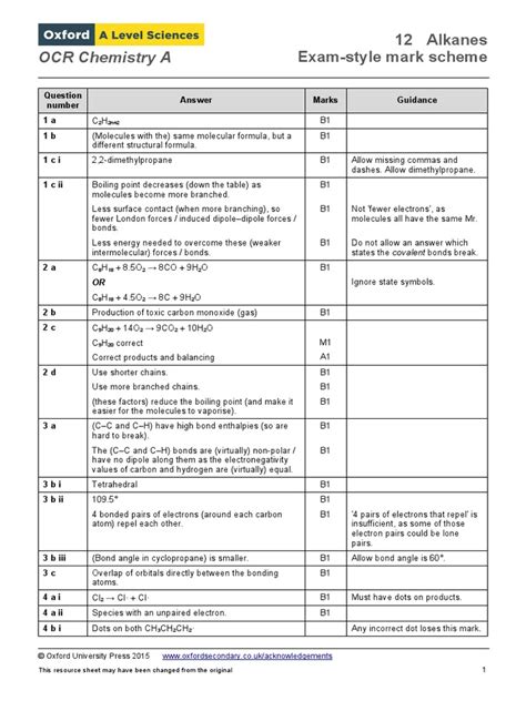 Chapter 12 Answers Pdf Intermolecular Force Chemical Bond
