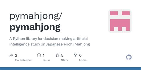GitHub Pymahjong Pymahjong A Python Library For Decision Making Artificial Intelligence Study