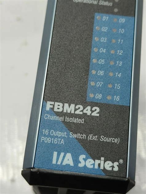 FOXBORO FBM242 OUTPUT MODULE At 10000 Piece Analog Output Module In Bhavnagar ID
