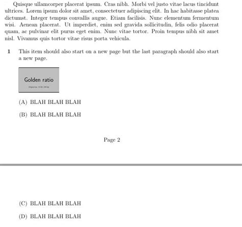 Macros How Do I Force Pagebreak On Everything In LaTeX TeX LaTeX Stack Exchange