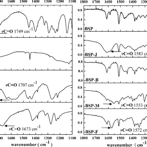 The Ir Spectra Of Bsp And Its Ion Pair Complexes Download Scientific Diagram