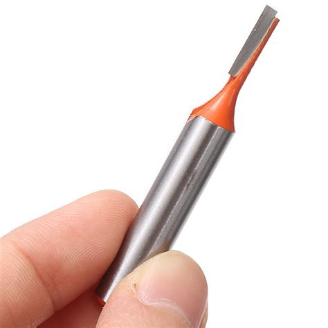 3pcs 8mm Shank Straight Cutter Router Bit 3mm 4mm Grandado