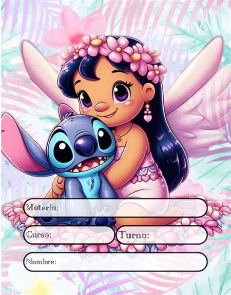 Separador Stich Imágenes Para Portadas De Libretas Bonitas Portadas