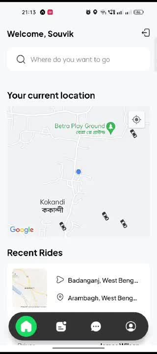 Souvik Sarkar On Linkedin 🚗 Built An Uber Clone With React Native 🚗 Im Happy To Share That Ive