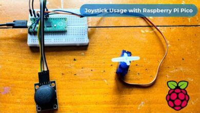 Control Servo With Joystick Raspberry Pi Pico