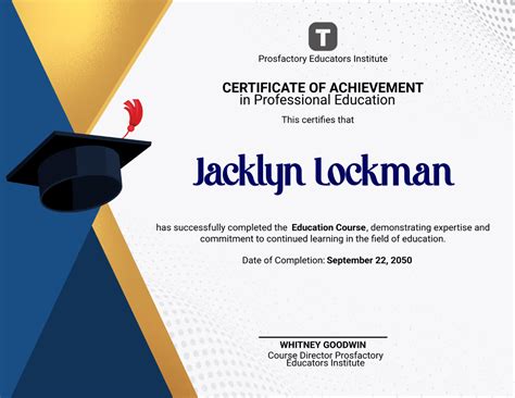 Free Computer Course Certificate Template To Edit Online