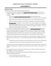 Assignment2 2020 MMED1005 Instructions Questions V1 Pdf MMED1005 HOW