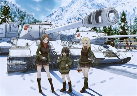 Alice Shimada Girls Und Panzer Anime 1080p Hd Wallpaper