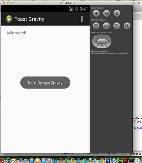Membuat Toast Dengan Gravity Di Android