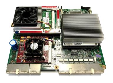 Konami Kp3 Cpu Complete With Red Video Card