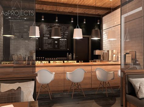 Cafe Interior 1 On Behance