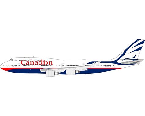 Canadian Airlines B747 400 Goose Scheme W