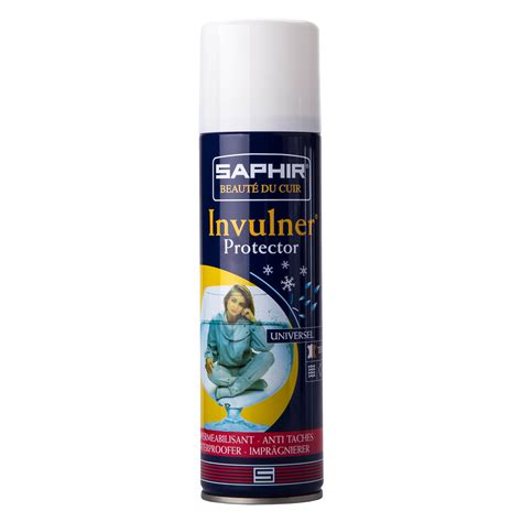 Водоотталкивающий спрей для обуви и одежды Saphir Invulner Protector ...