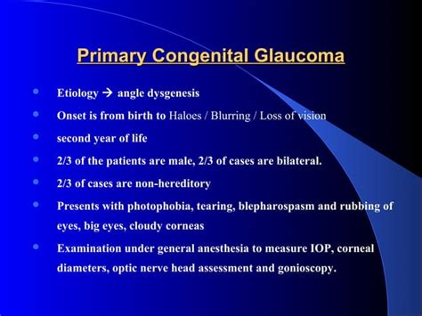 Classification Of Glaucoma PPT